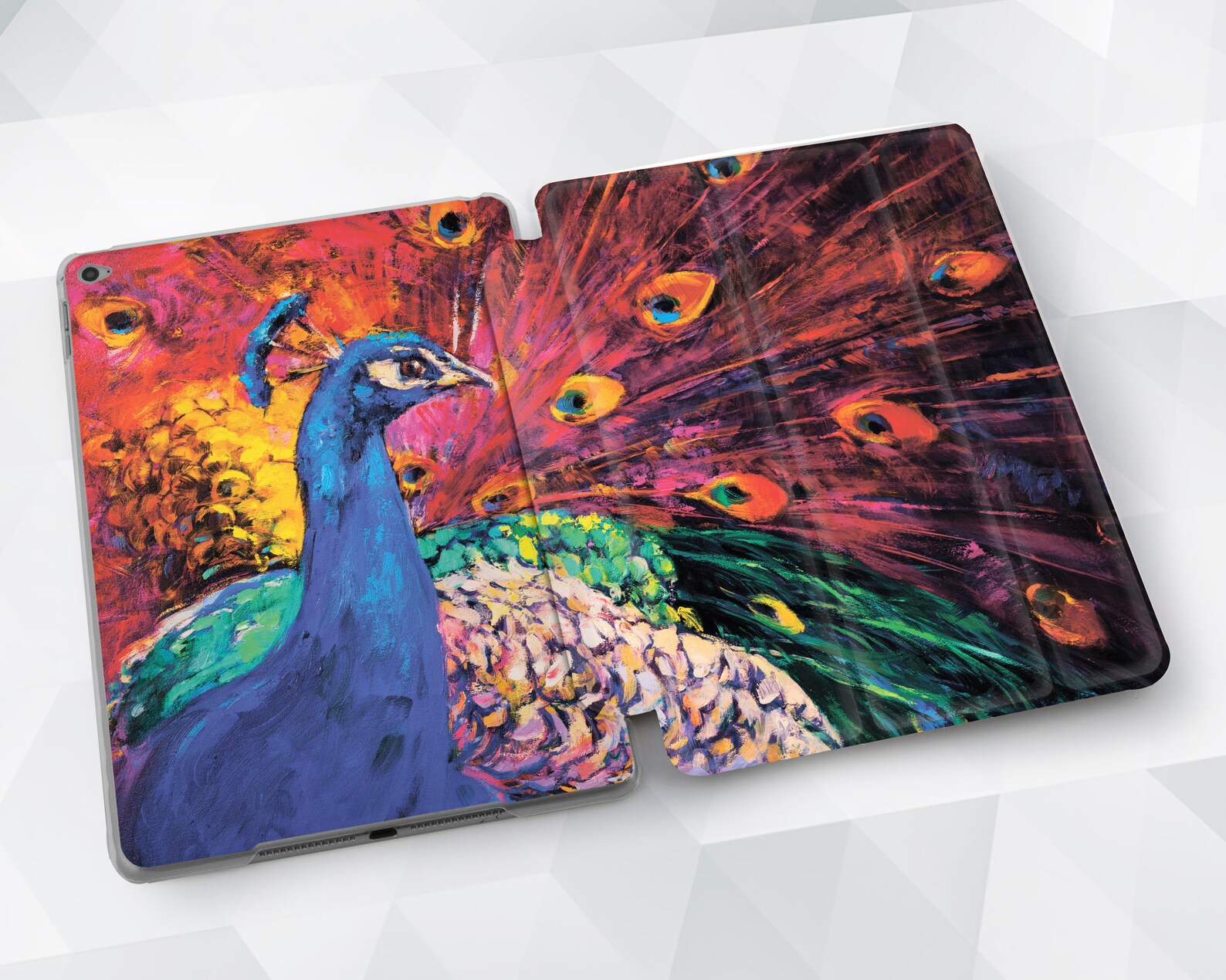 Bird iPad Case Peacock Cute iPad 9.7 6th Gen 2018 Girl Art iPad Pro 11 ...
