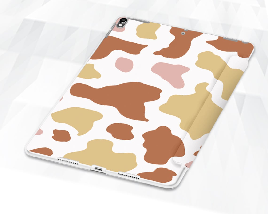 Cow iPad case Girl Cute iPad 9.7 10.2 7th Animal Pattern iPad | Etsy