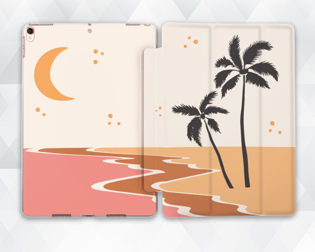Palm Tree iPad Case Ocean Cute iPad 9.7 10.2 Pro 11 10.5 12.9 Air 4 ...