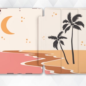 Palm Tree iPad Case Ocean Cute iPad 9.7 10.2 Pro 11 10.5 12.9 Air 4 ...