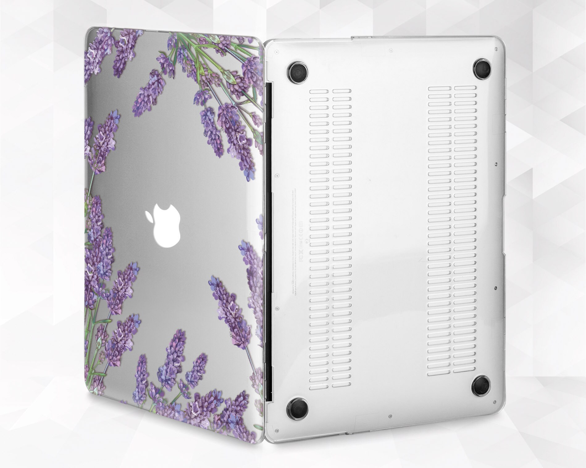 Lavender Macbook Case Floral Flowers Macbook Pro 13 Inch 2018 | Etsy