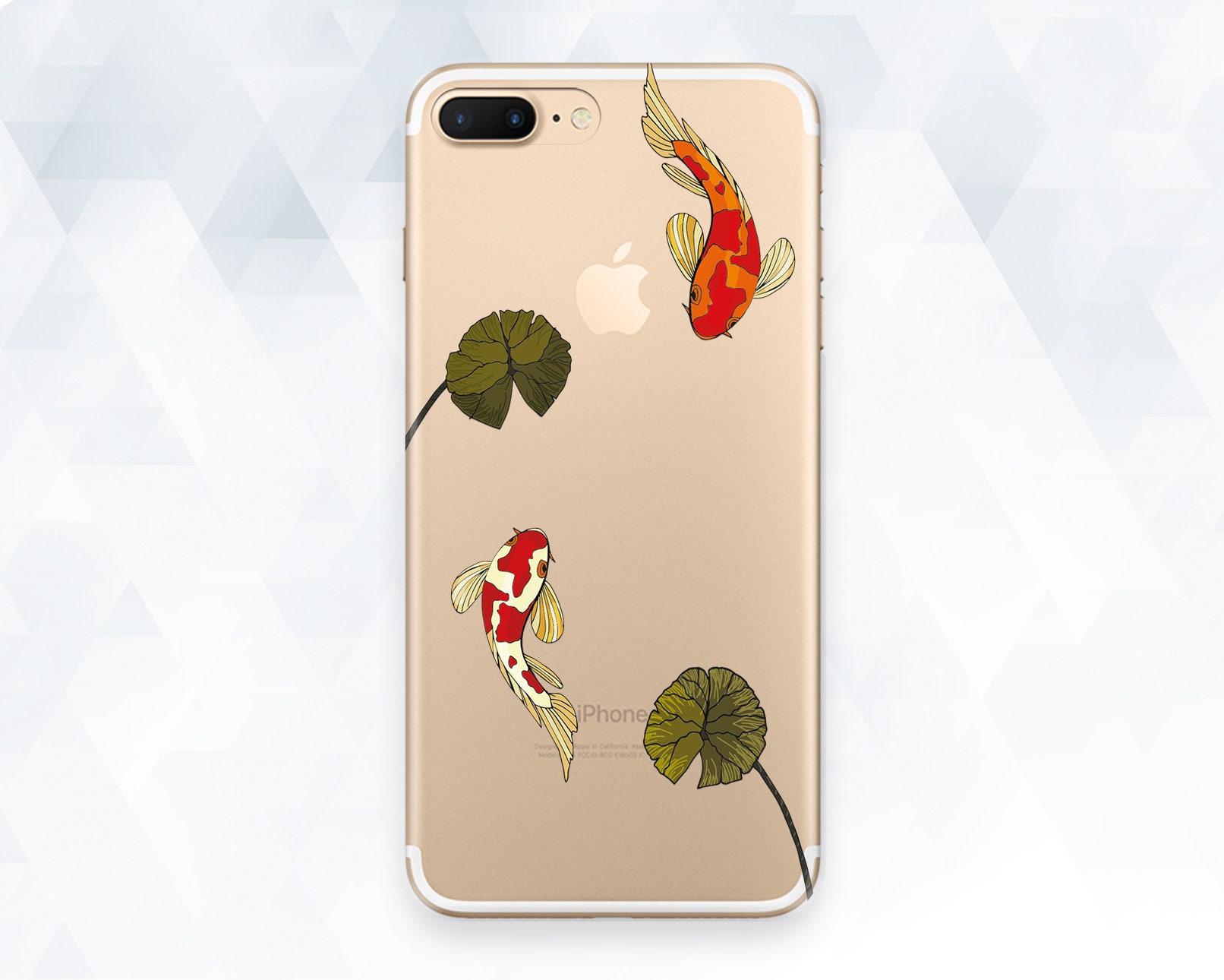 Koi iPhone Case Japanese Cute iPhone 11 Pro XR X 8 7 Japan Nature Case ...
