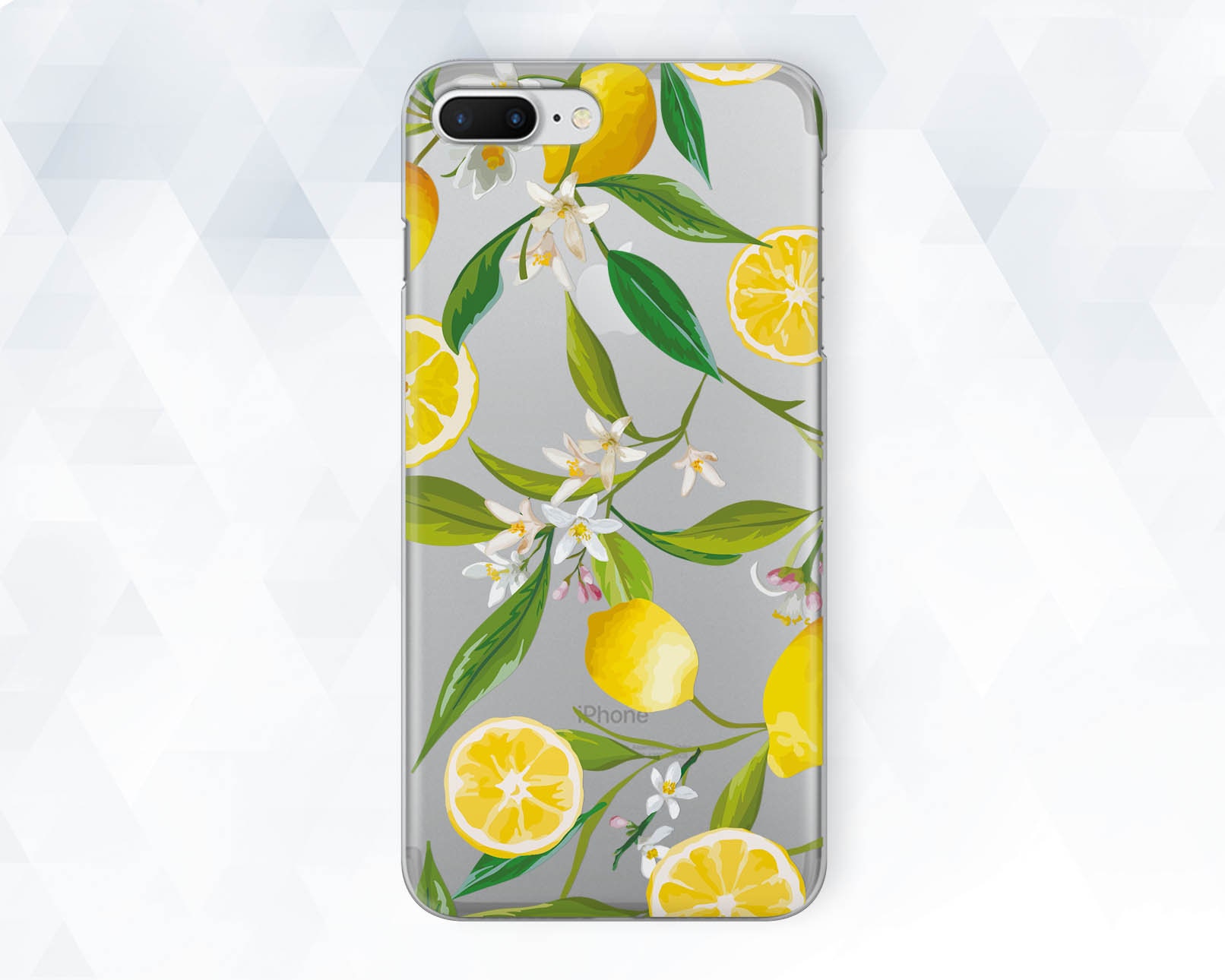Lemon Iphone Case Girl Flowers Iphone XR Xs 8 7 Cute Floral - Etsy