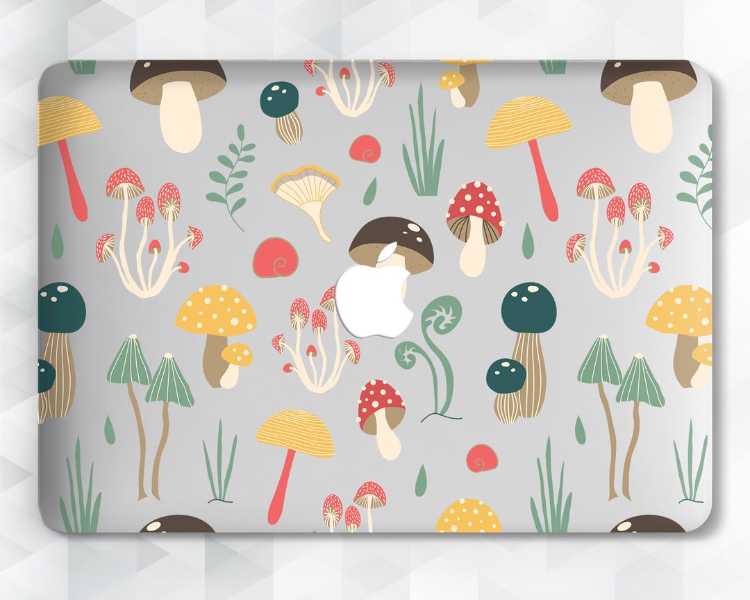 Mushrooms MacBook Case Kawaii Cute MacBook Pro 13 16 Air 13 2020 15 12 ...