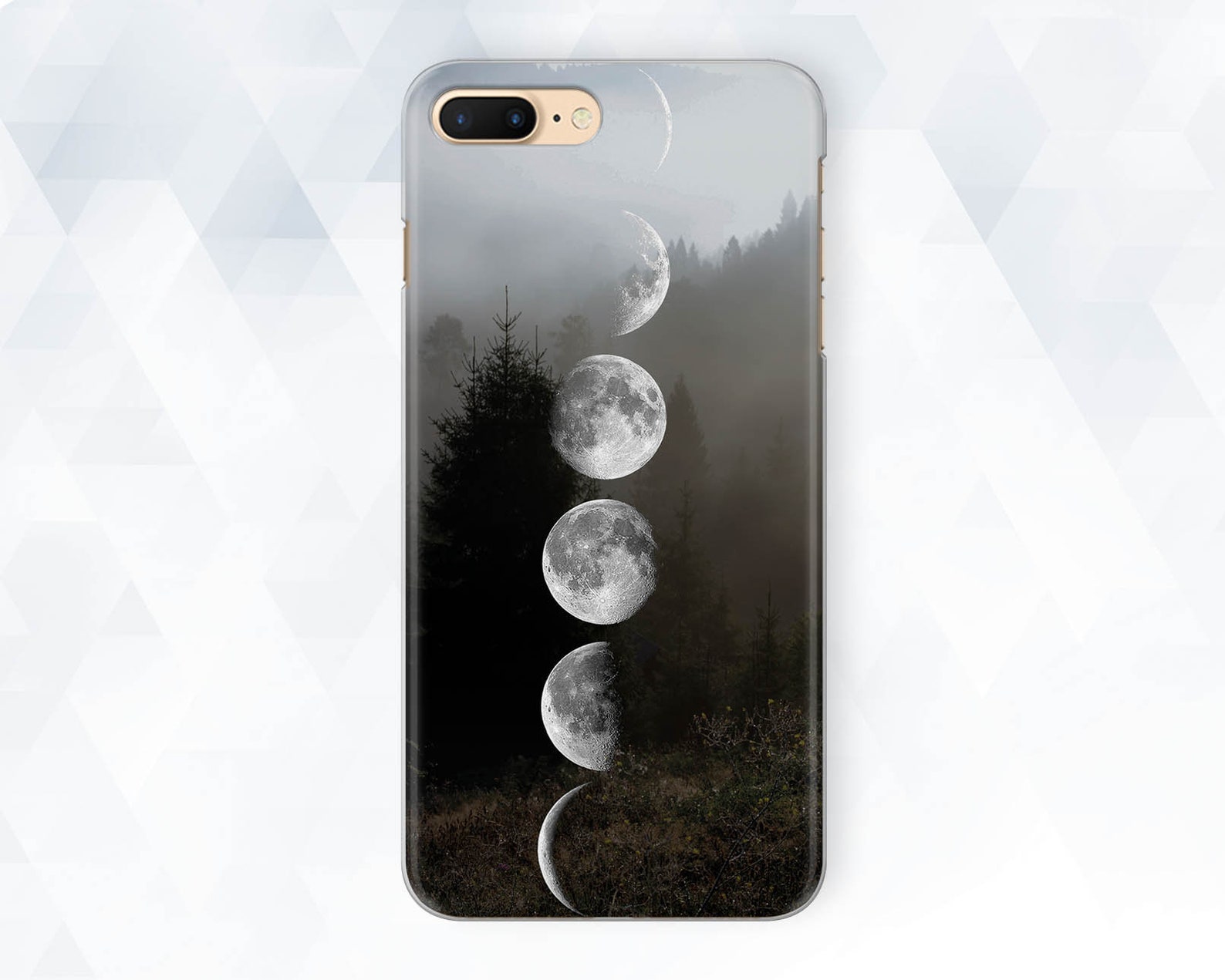Nature Iphone Case Moon Men Iphone 11 Pro XR X 8 7 Trees - Etsy