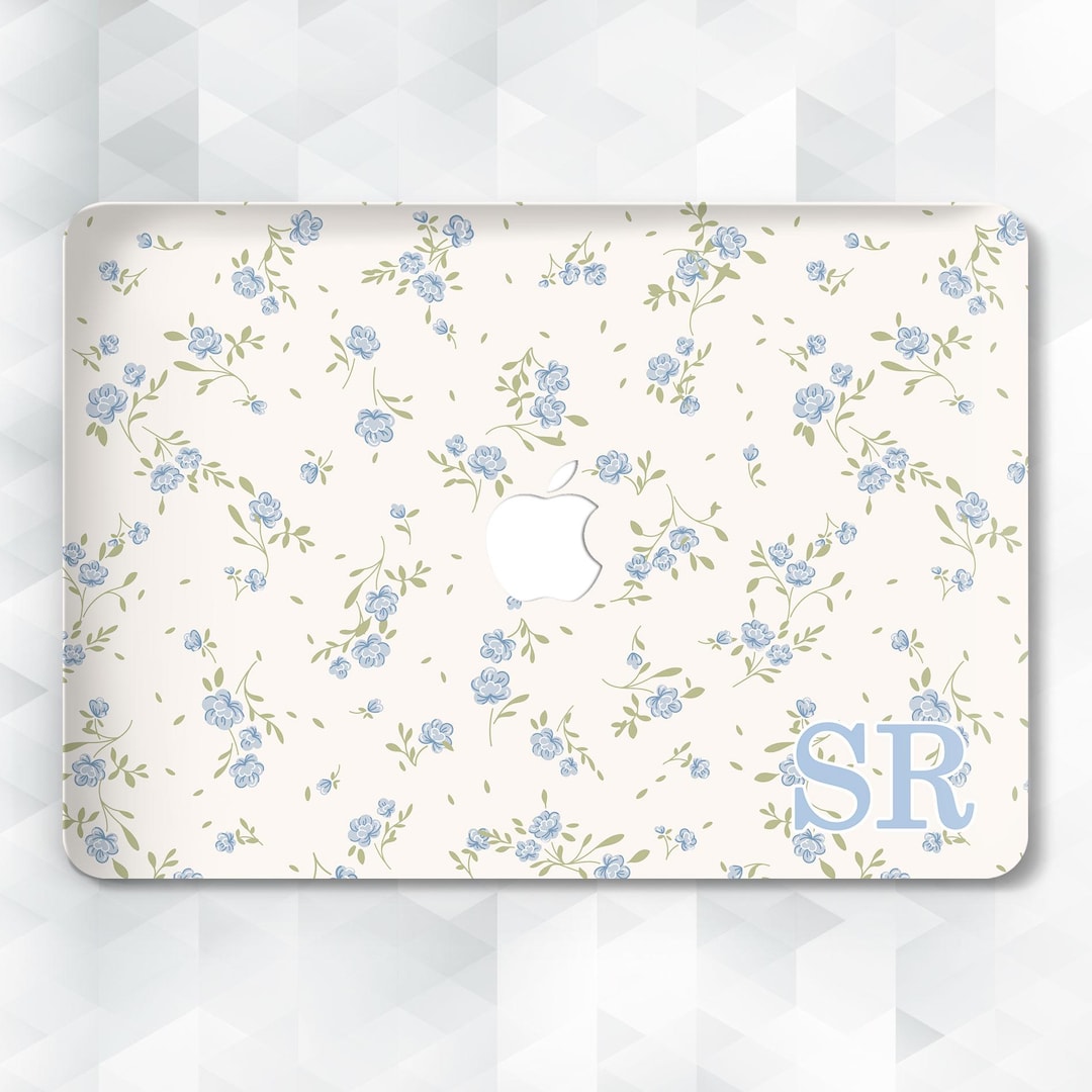 Initials MacBook Case Cute Custom MacBook Pro 13 14 Inch Air 13 15 M2 ...