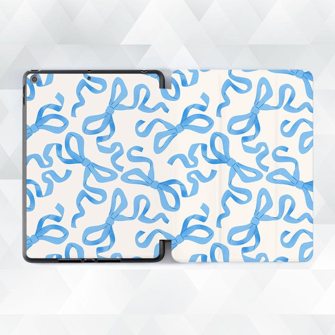 Bow iPad Case Cute Girly iPad Air 5th iPad 10th 9th Pro 12.9 11 10.9 ...