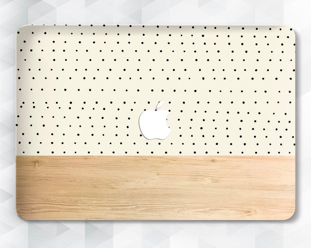 Dots MacBook Case Cute Wood MacBook Pro 13 16 15 Air 13 12 11 Inch ...