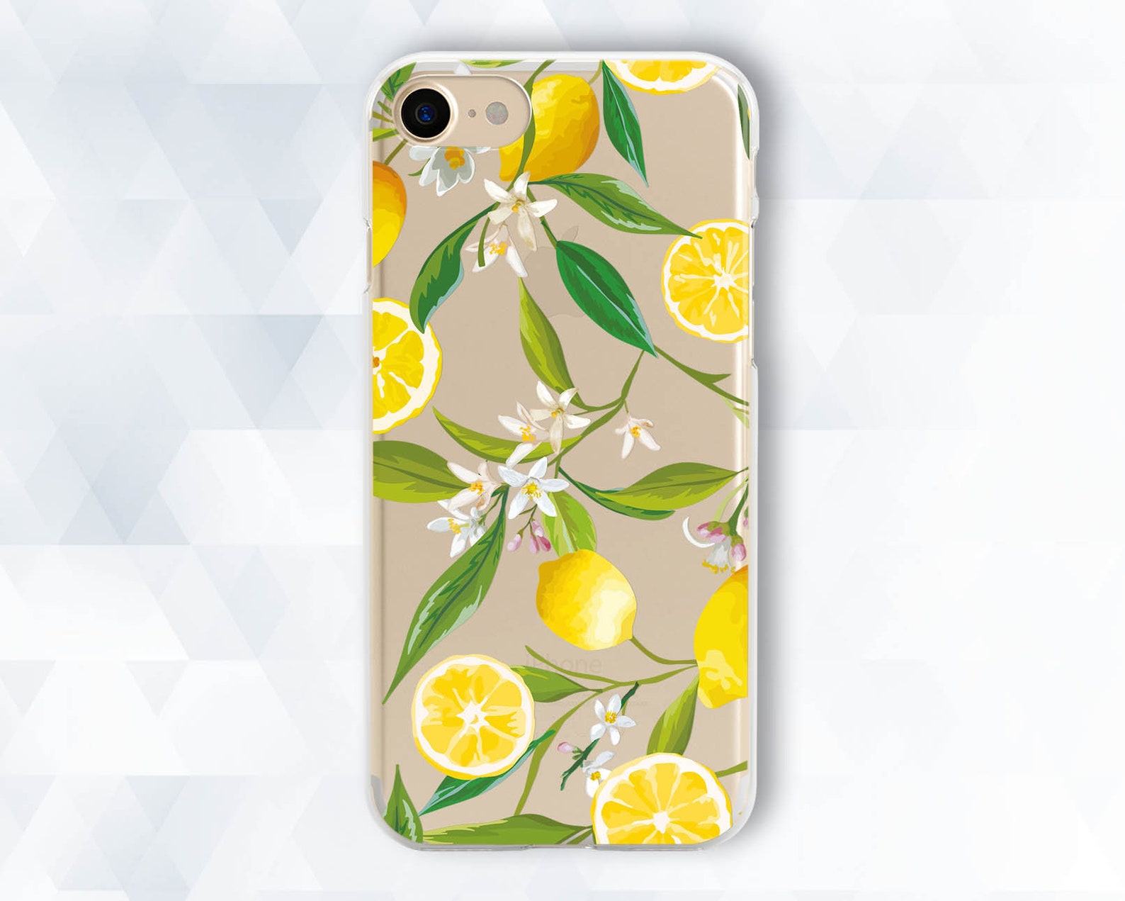 Lemon Iphone Case Girl Flowers Iphone XR Xs 8 7 Cute Floral - Etsy