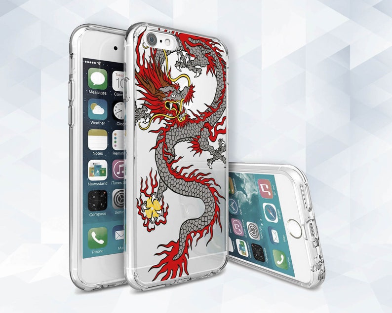 Dragon iPhone case Japanese Vintage iPhone XR Xs Max 8 7 Japan | Etsy