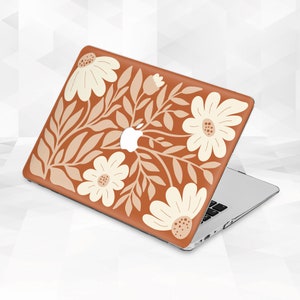 Flowers MacBook Case Aesthetic Boho MacBook Pro 13 14 Inch Air 13 M2 ...