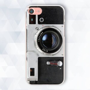 Vintage iPhone Case Camera Men iPhone XR Xs 8 7 6 Black Retro Case for ...