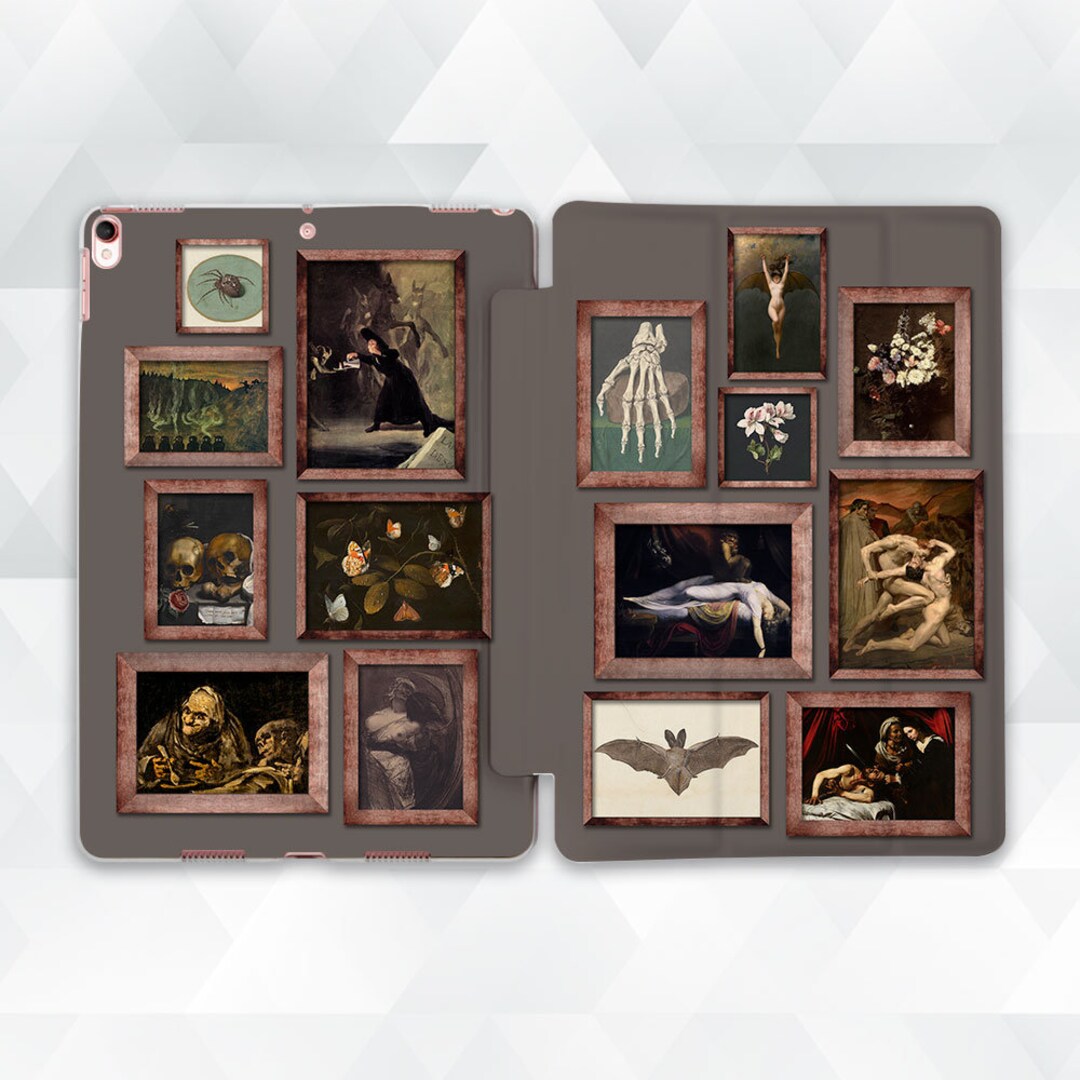 Gothic iPad Case Aesthetic Horror iPad Air 5th iPad 10th 9th Pro 12.9 ...