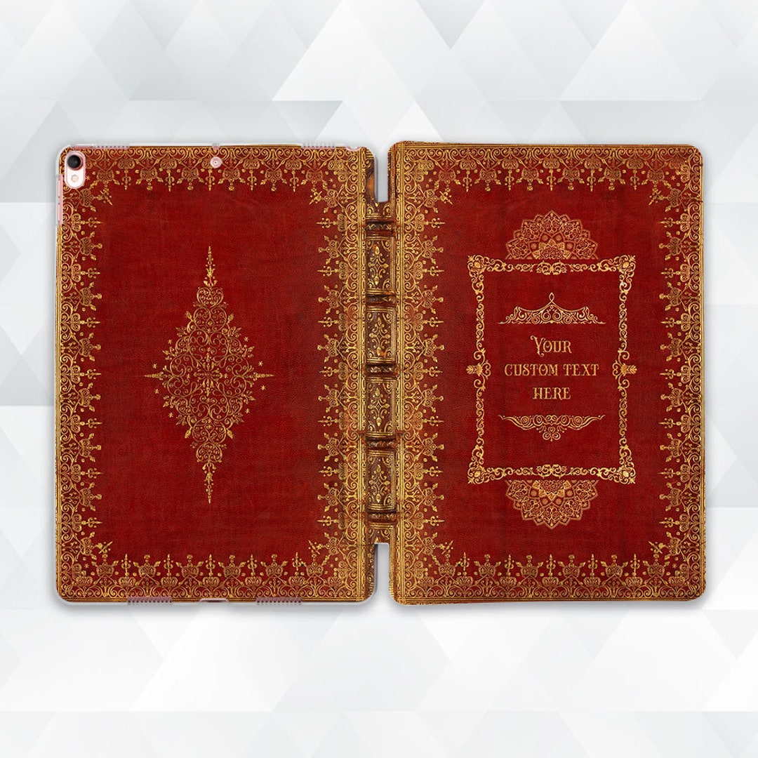 Book iPad Case Aesthetic Custom iPad Air 5 iPad 10th 9th Pro 12.9 11 10 ...