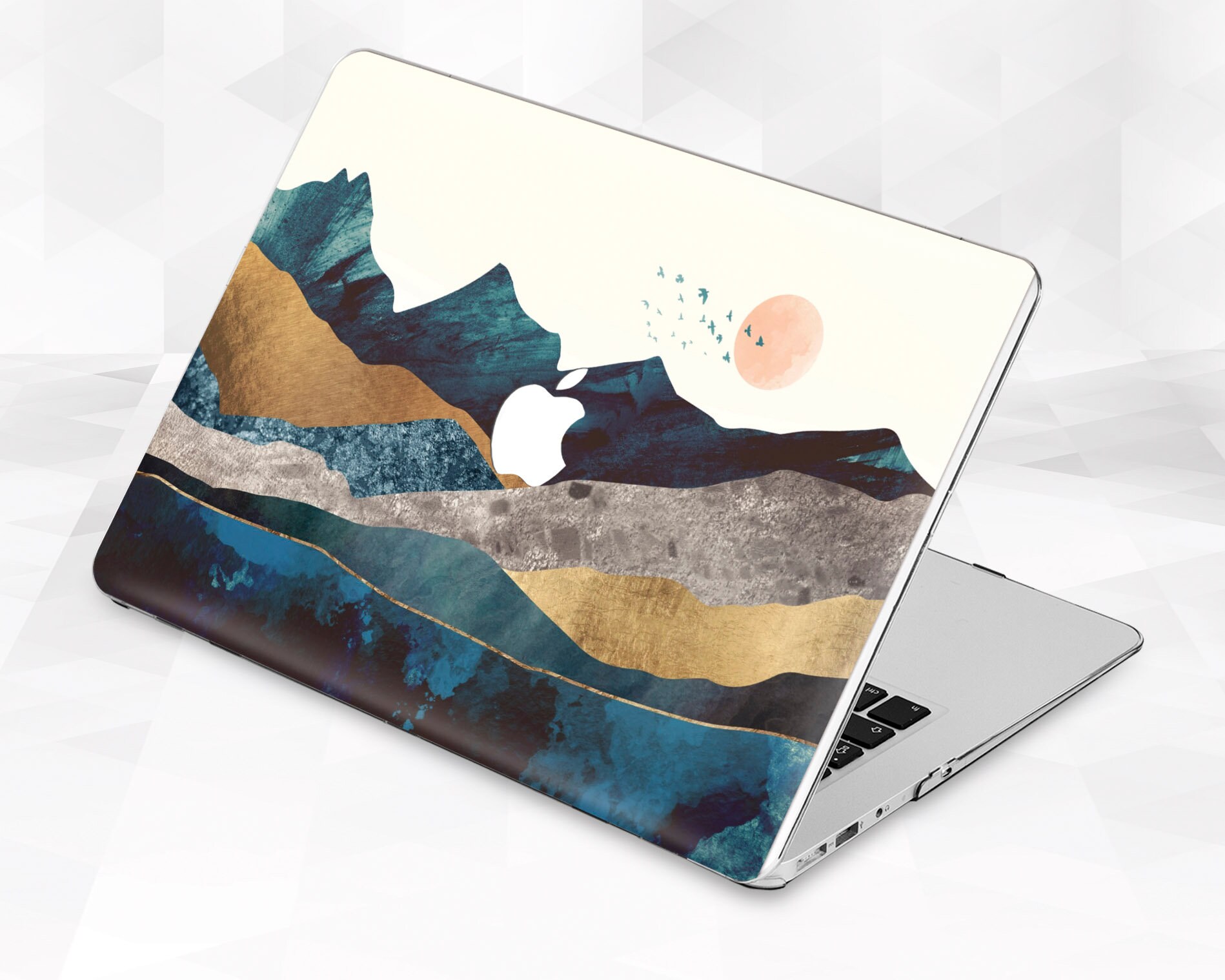 Nature MacBook Case Marble Mountains MacBook Pro 13 Inch 2018 Air 13 ...