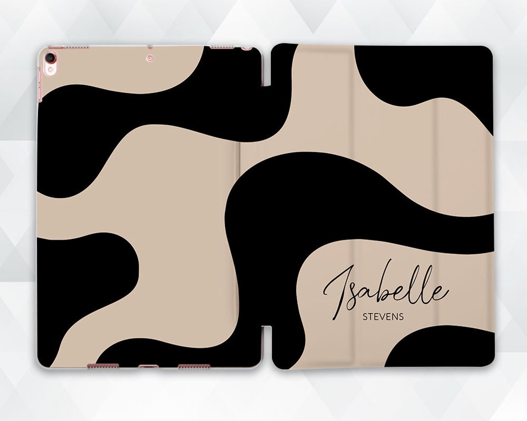 Personalized iPad Case Aesthetic Name iPad Air 5 iPad 10th 9th Pro 12.9 ...