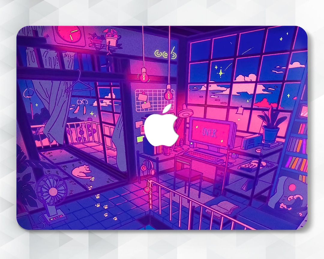 Cartoon MacBook Case Cute Japanese MacBook Pro 13 14 Inch Air 13 M2 Air ...