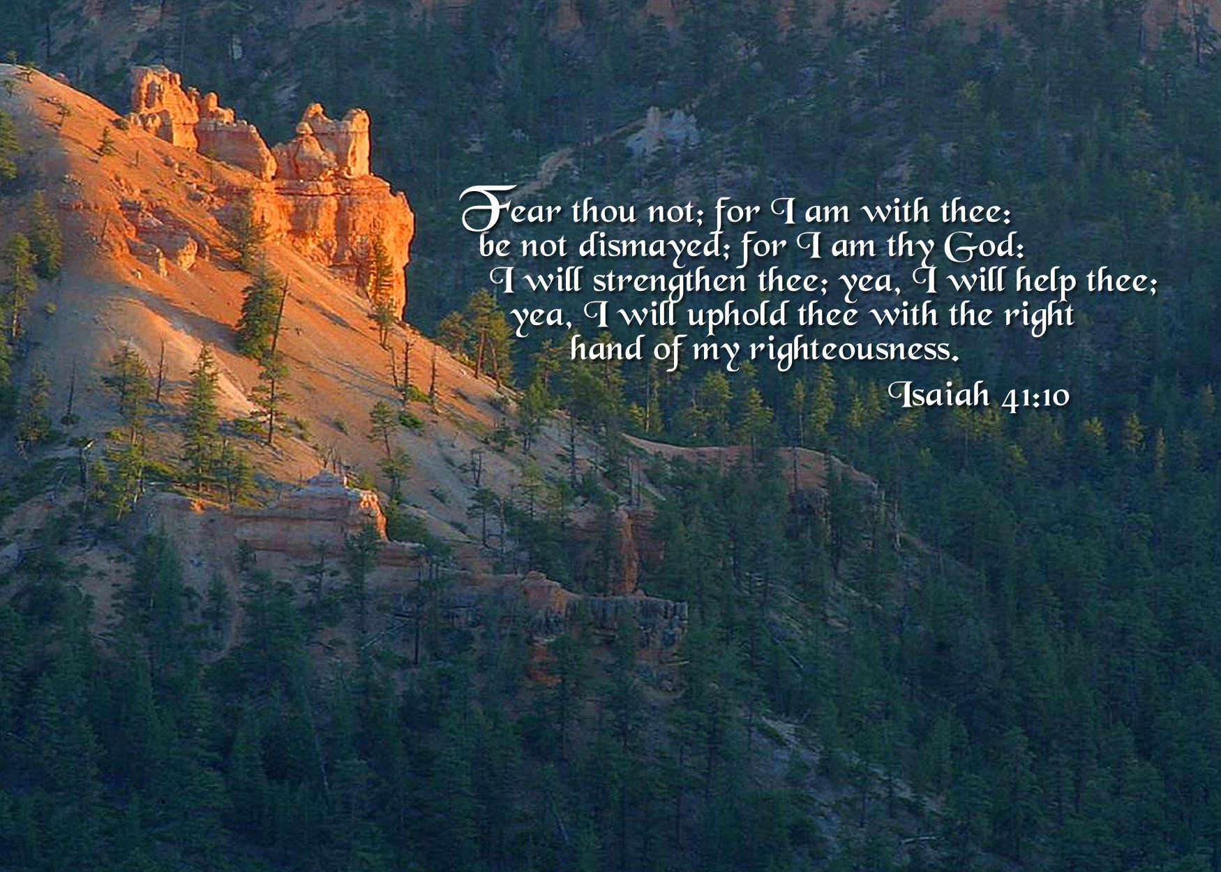 Isaiah 41:10 Downloadable Digital Scripture. receive 5 Sizes - Etsy