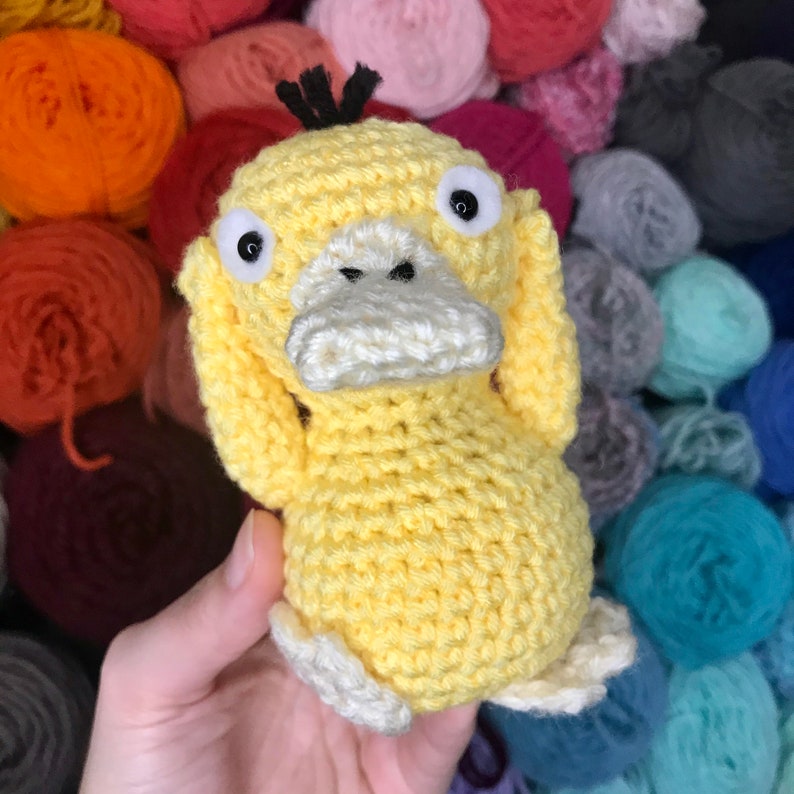 Psyduck Amigurumi Digital Pattern Crochet Pattern | Etsy