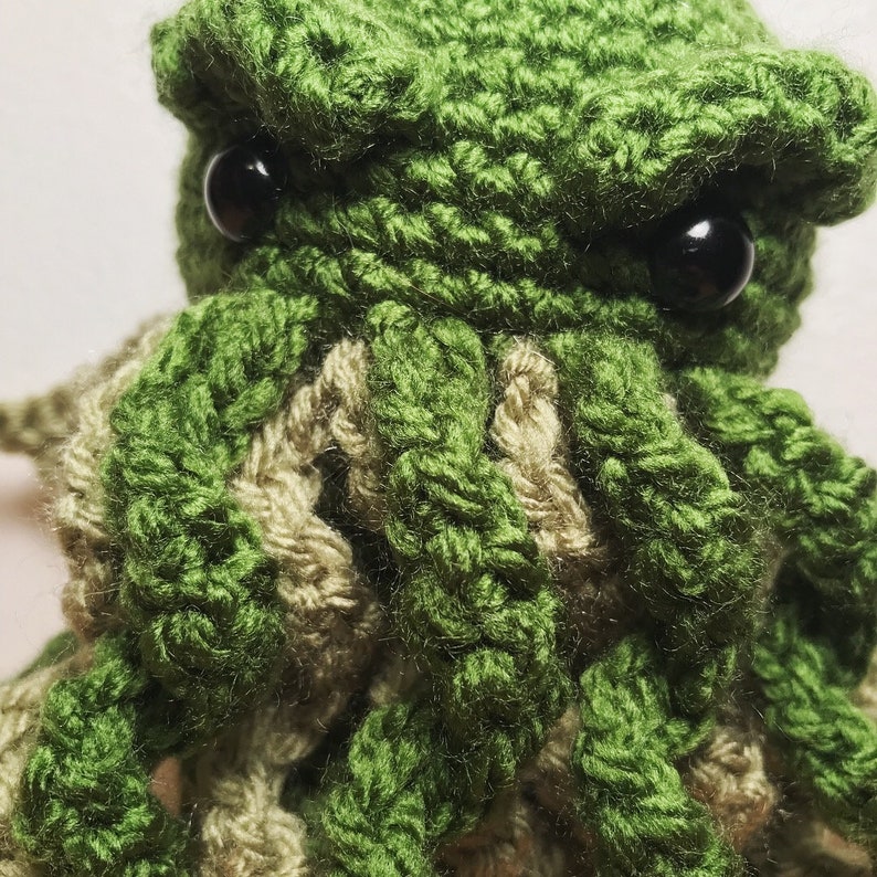 PATTERN ONLY Crochet/handmade Cthulhu Amigurumi Figure - Etsy
