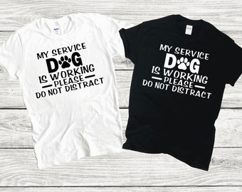 Service Dog Handler Shirts - Etsy