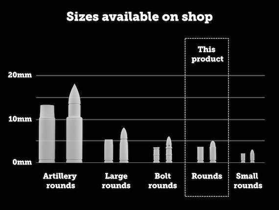 Artillery Shell Sizes Small