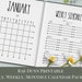 Printable Rae Dunn Daily Planner Bundle Monthly Planner | Etsy
