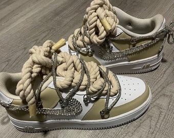 Custom Rope Air Force Ones - Etsy