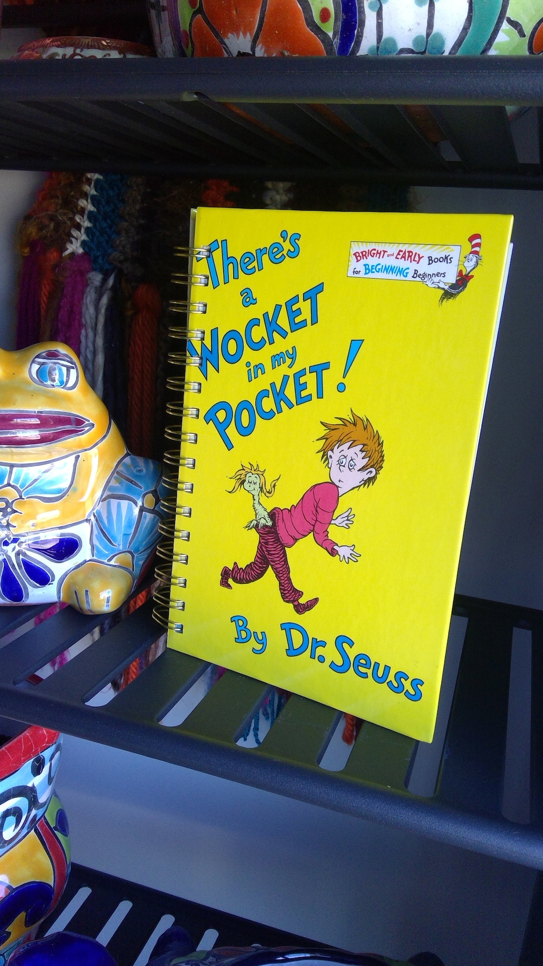 Dr. Seuss Wocket in My Pocket Notebook / Journal / Sketchbook / Album ...