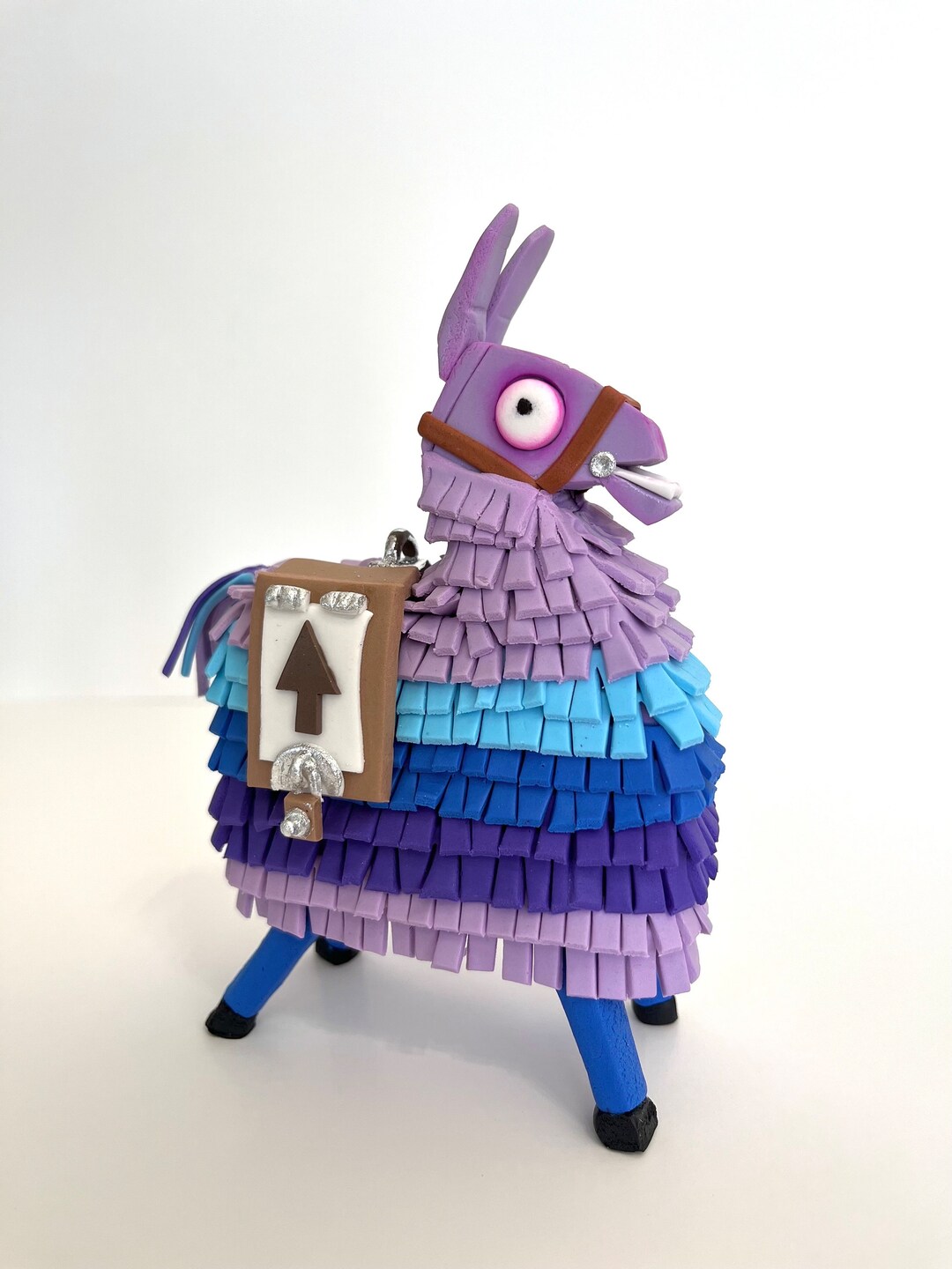 Llama Gamer Style Cake Topper - Etsy