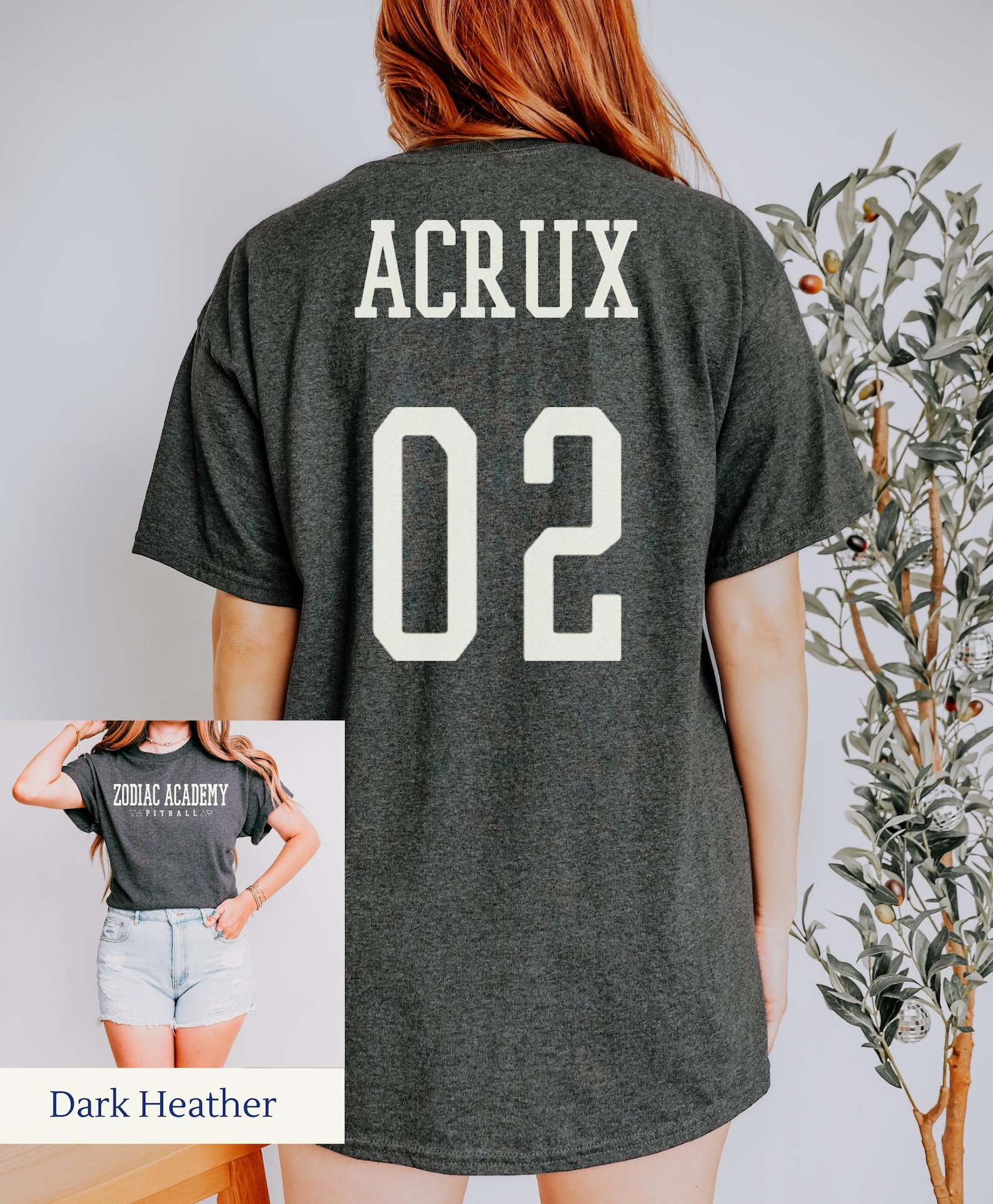 Zodiac Academy | Darius Acrux Jersey T Shirt | Bookish Shirt | Gift for ...