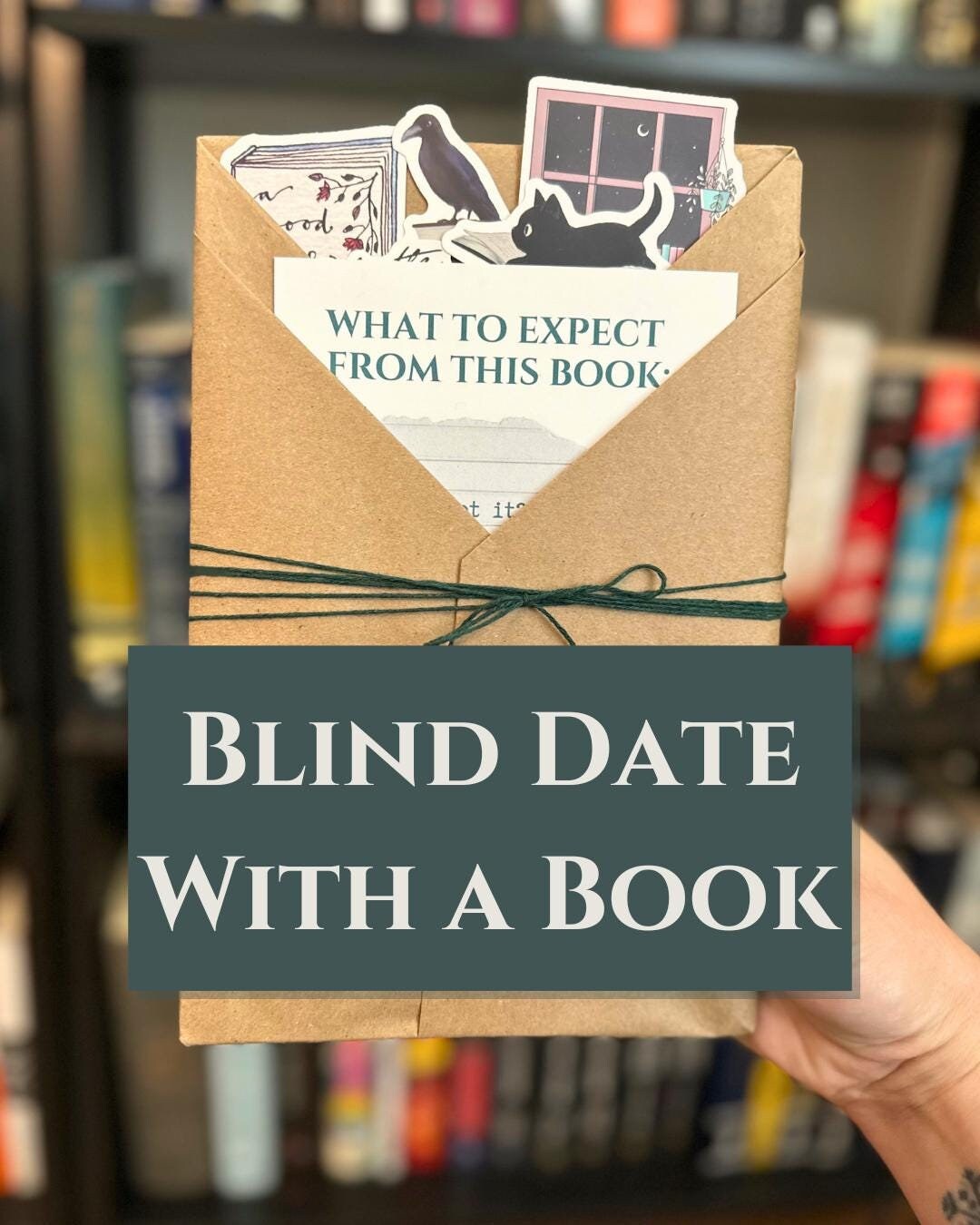 Blind Date With a Book - Fantasy Romance | Indie Authors - Etsy