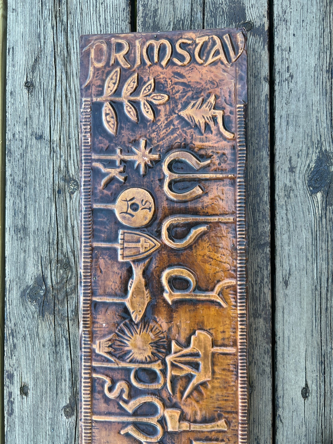 Norwegian Farmers Almanac Calendar, Norwegian primstav Ancient Calendar ...