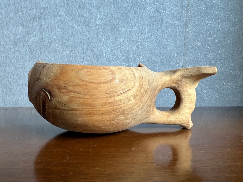 Kuksa Kasa, Kuksa Cup, Vintage Scandinavian Wooden Cup, Traditional Cup ...