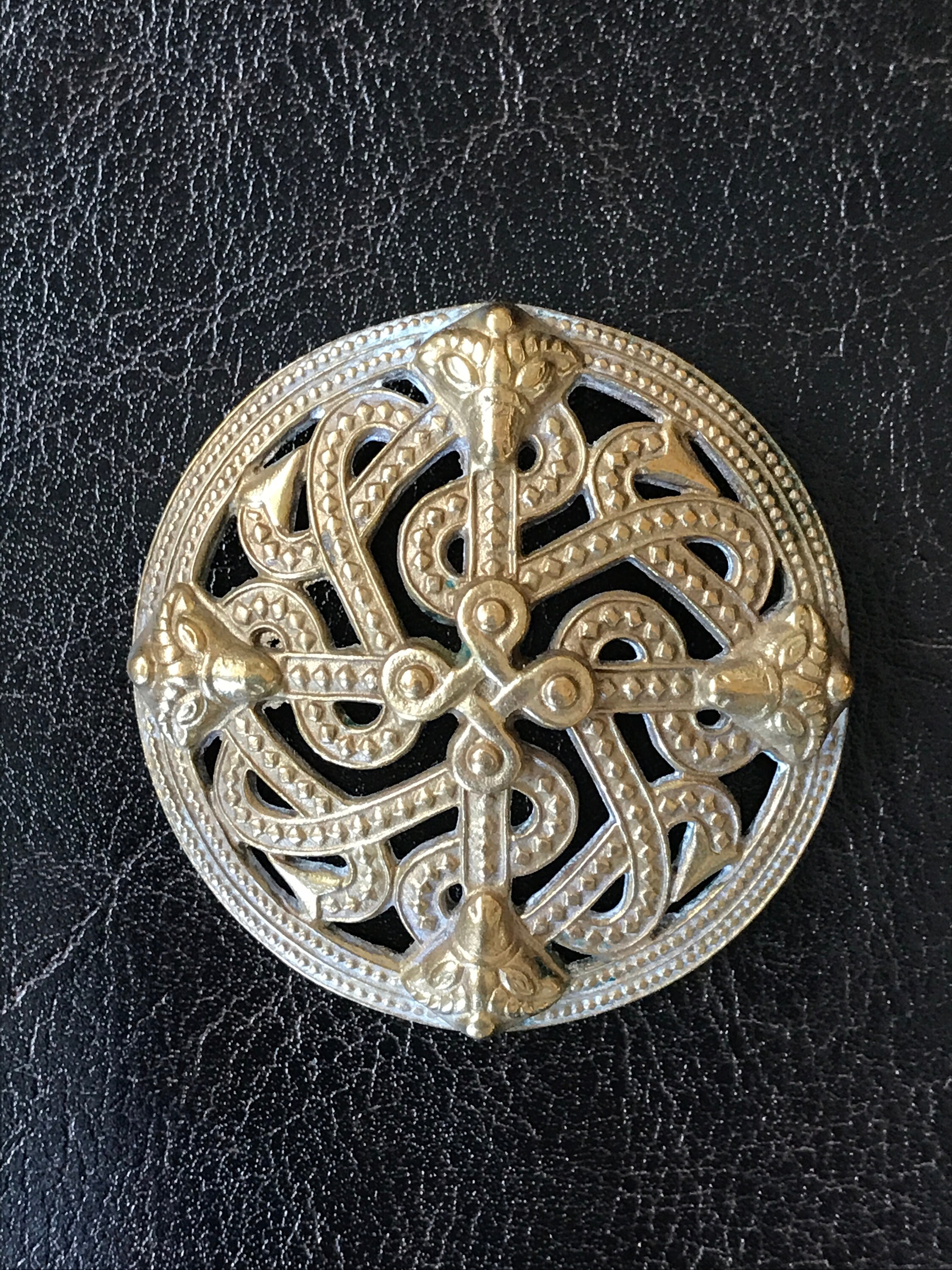 Vintage Bronze Brooch Kalevala Koru Jewelry Finland | Etsy