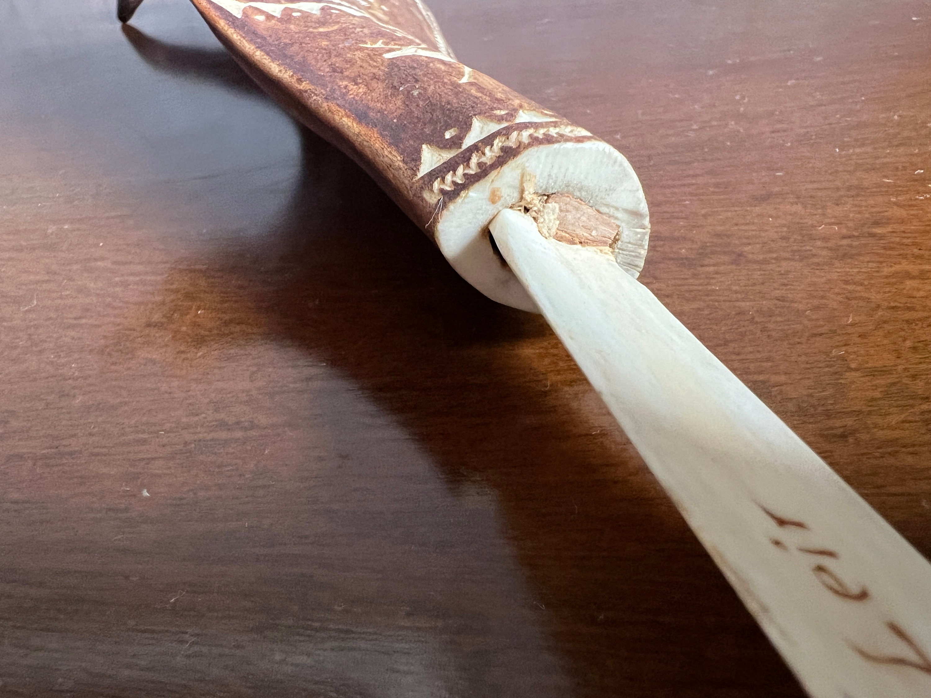 Original, Handmade Letter Opener Made From Deer Antler, Traditional ...