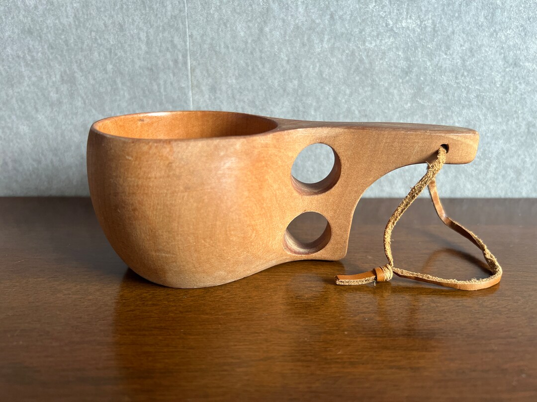 Kuksa Kasa, Kuksa Cup, Vintage Scandinavian Wooden Cup, Traditional Cup ...