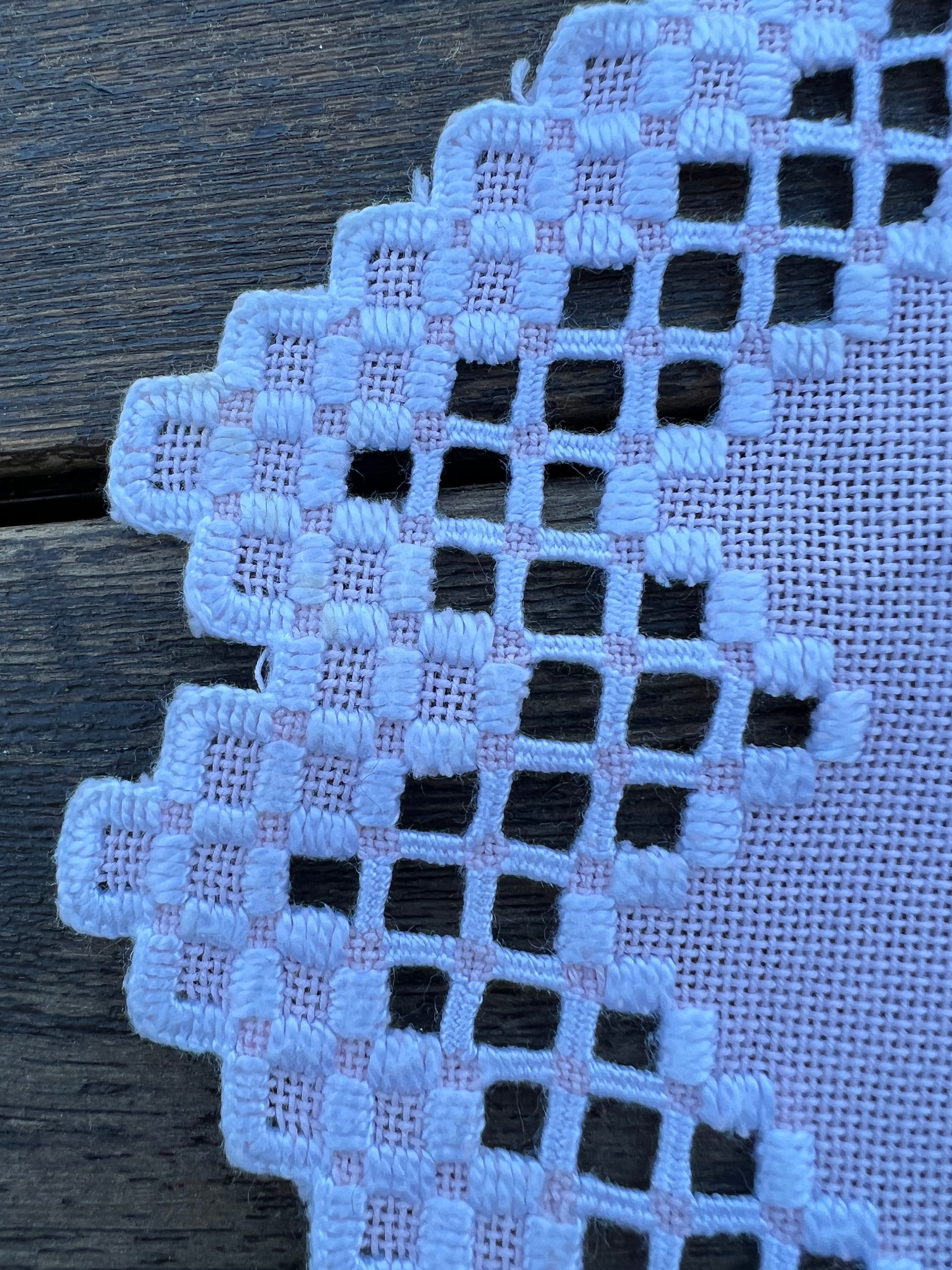 Vintage Norwegian Handmade Homemade Traditional Hardanger Embroidery ...