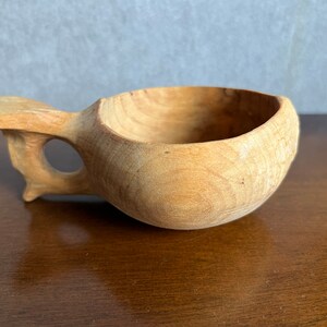 Kuksa Kasa, Kuksa Cup, Vintage Scandinavian Wooden Cup, Traditional Cup ...