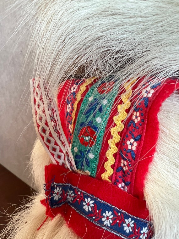 Doll in Traditional Sami Deer Skin Costume, Christmas… - Gem