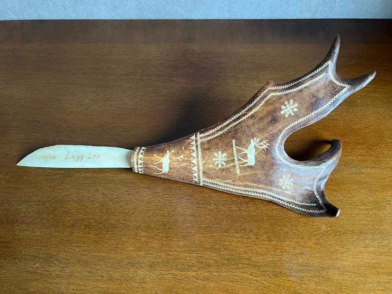 Original, Handmade Letter Opener Made From Deer Antler, Traditional ...