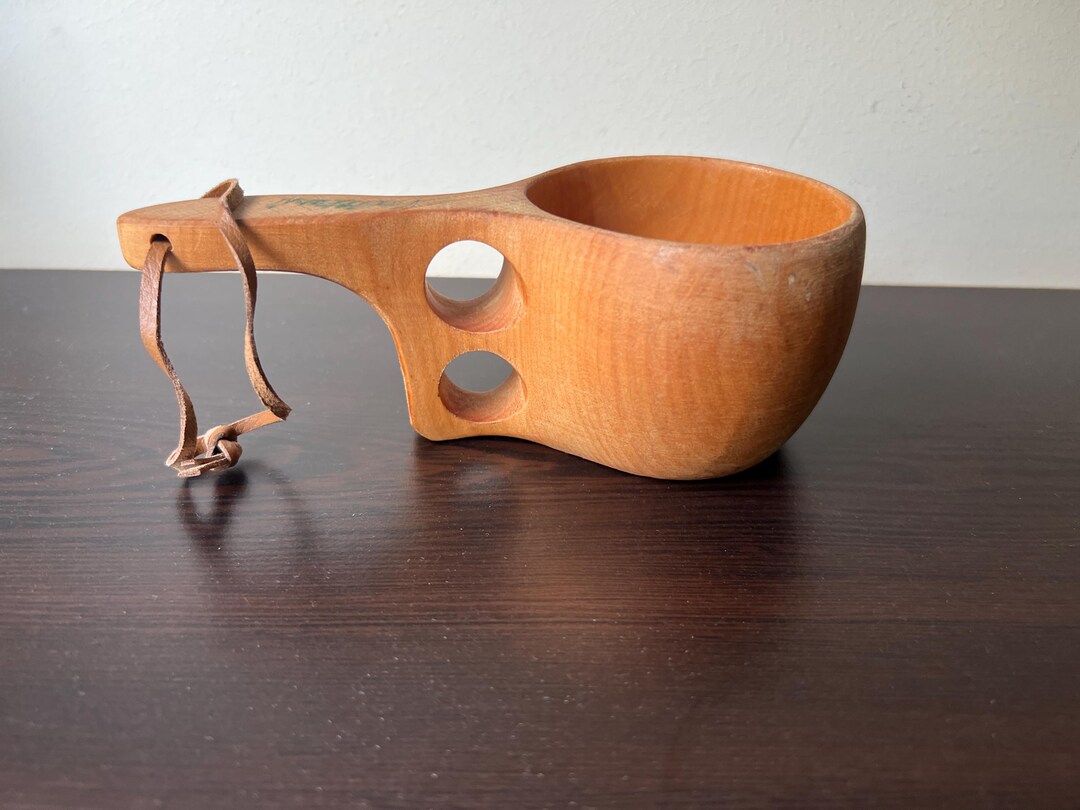 Kuksa Kasa, Kuksa Cup, Vintage Scandinavian Wooden Cup, Traditional Cup ...