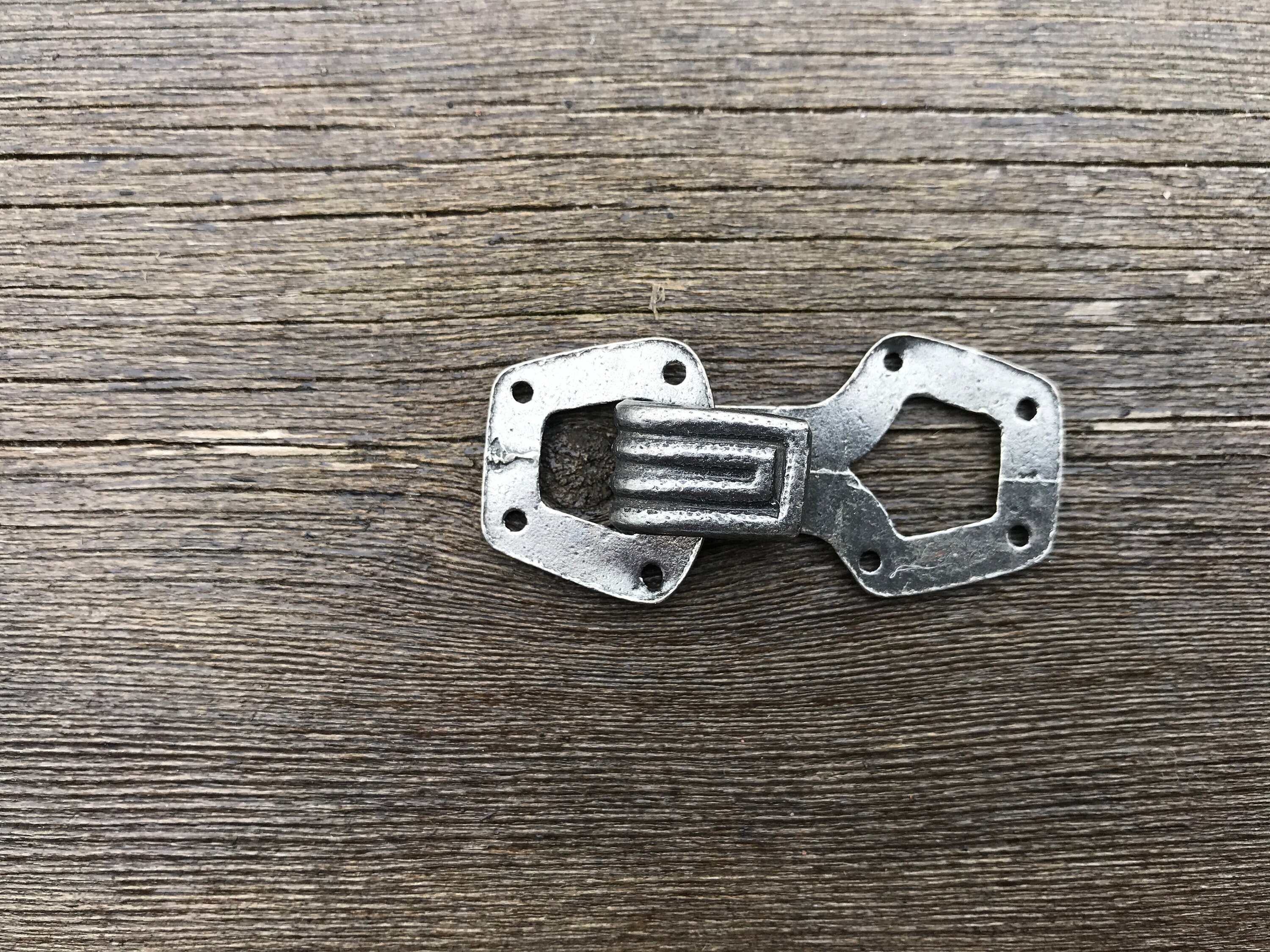 Vintage Norwegian Handmade Pewter Bunad Clasp, Norwegian Style Clasps ...