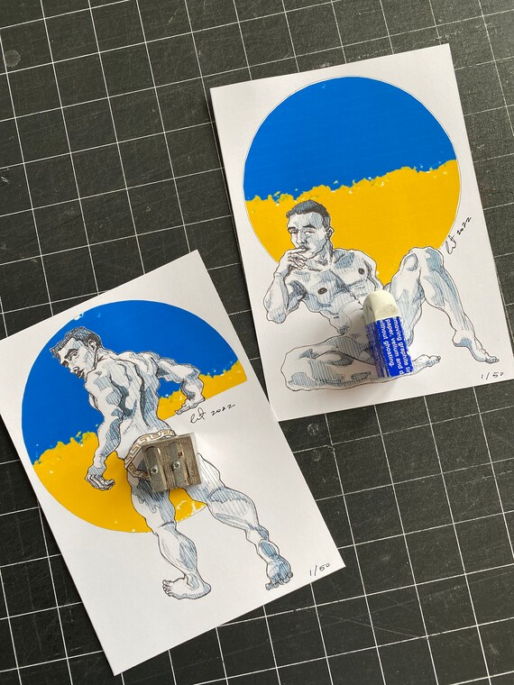 Sergey Sheptun Gay Ukranian Fundraiser Limited Edition Prints - Etsy