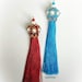 Tutorial for Christmas Tassel Tree Decoration Beaded Tassel. - Etsy