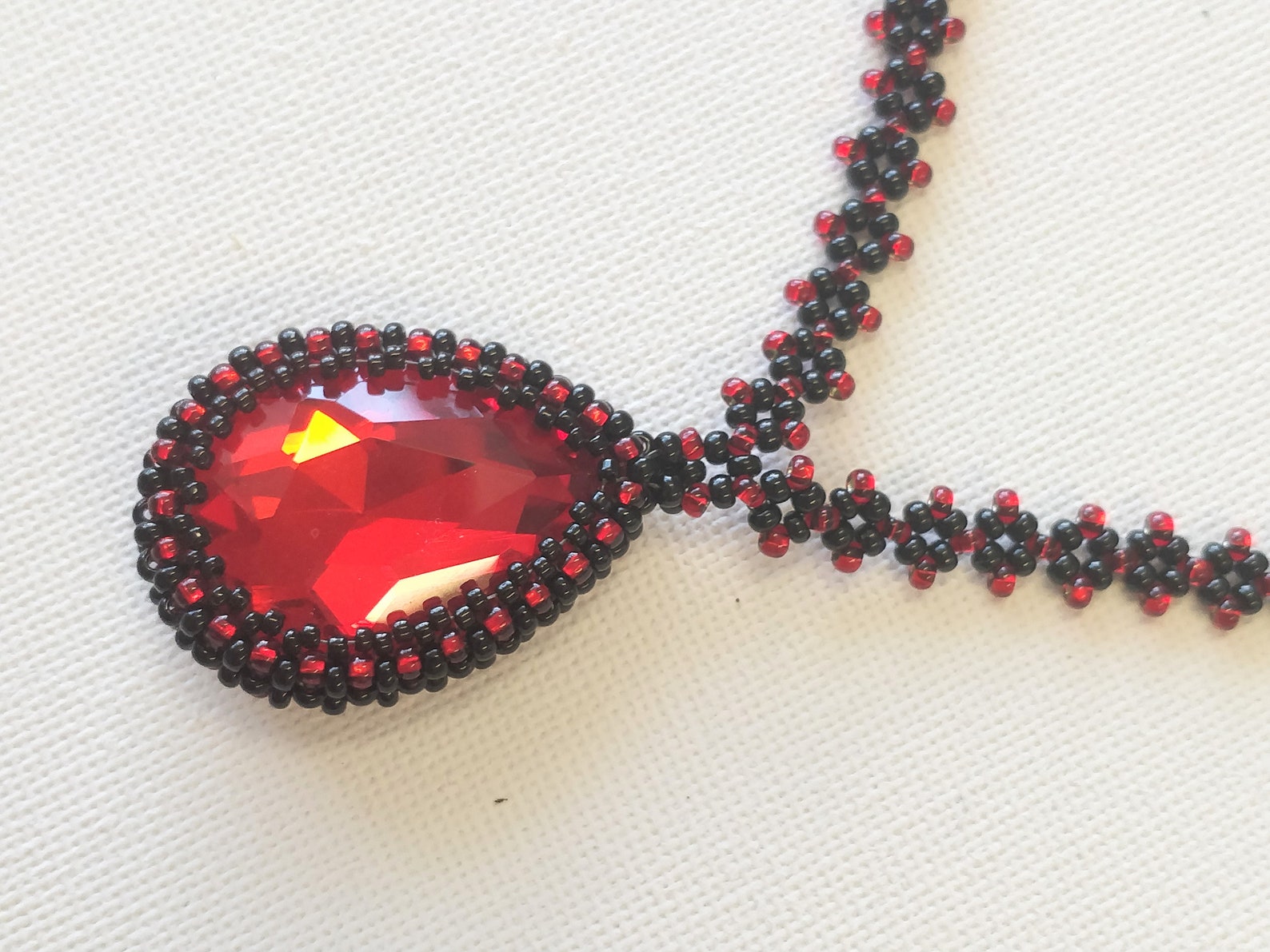 Holly Pendant, Bead, Pattern, Pdf, Tutorial, - Etsy