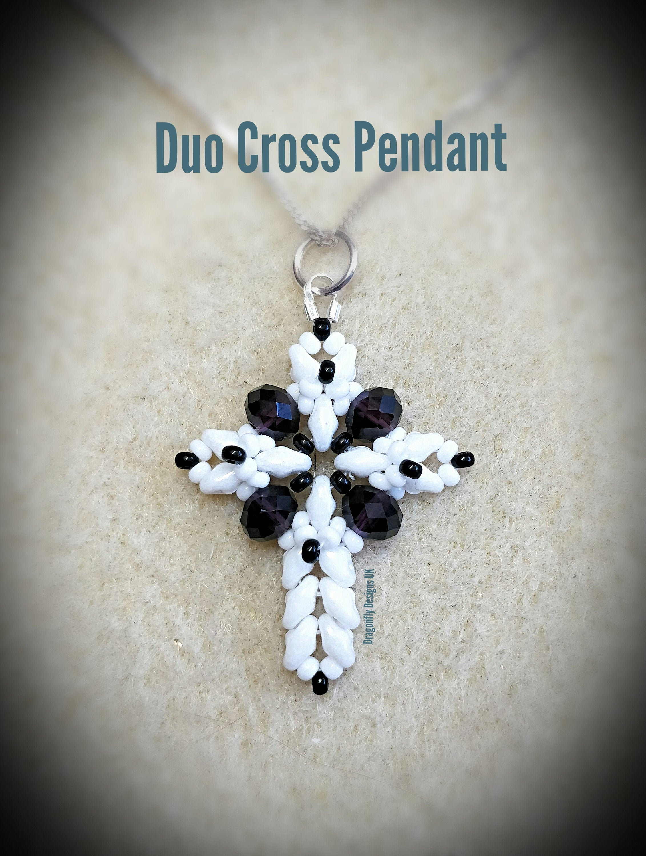Duo Cross Pendant Bead Tutorial - Etsy