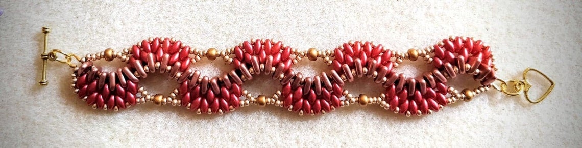 Chinese Dragon Beaded Bracelet Tutorial Pattern, Pdf - Etsy