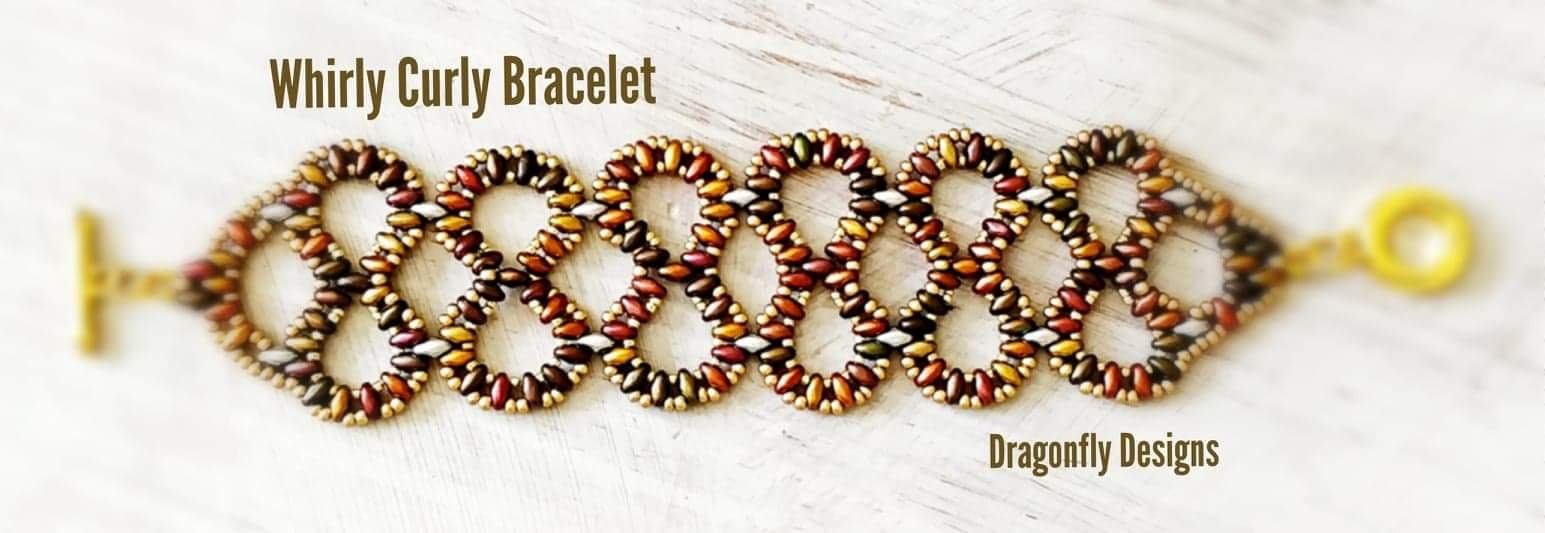 Tutorial for Whirly Curly Bracelet, Pattern, Pdf - Etsy