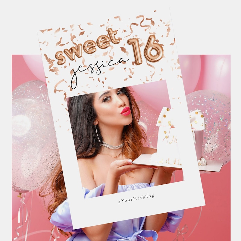 Birthday Photo Frame Prop - Etsy